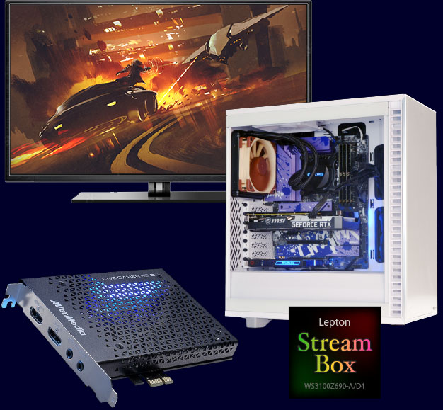 Lepton WS3500Z790-A/D5 Stream Box｜ワークステーション・専用サーバ機｜BTOパソコン｜BTO パソコン(PC ...